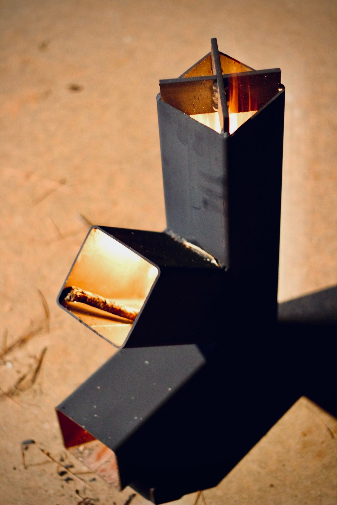 Rocket Stove - Self Fueling - Etsy