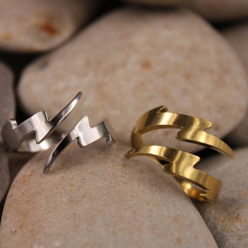 Lightning Ring - Etsy