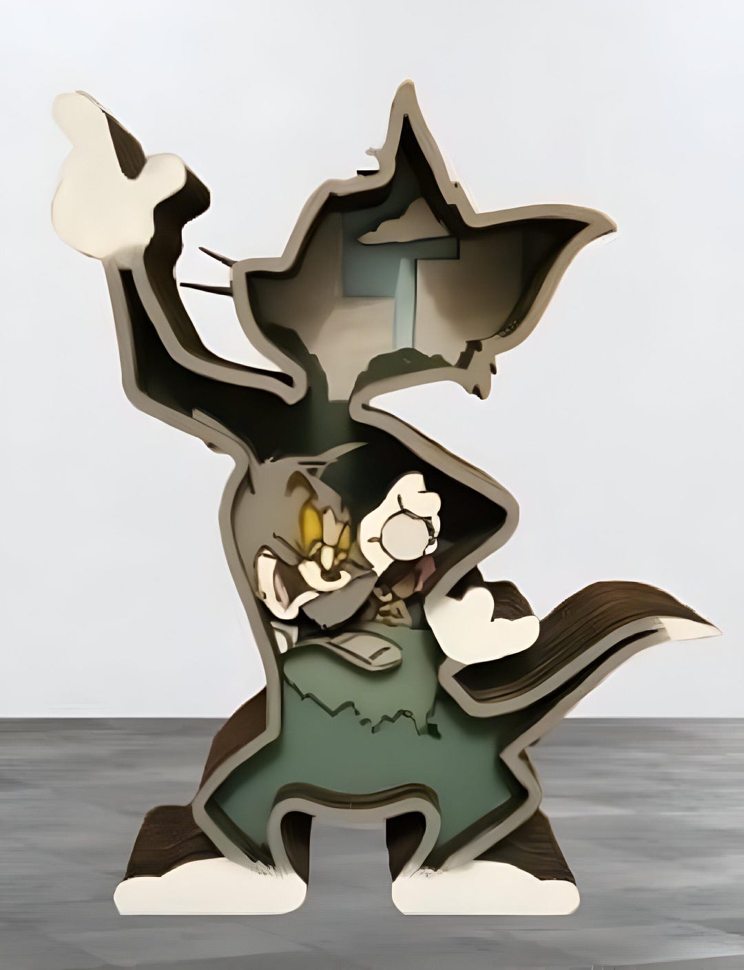 Cat and Mouse Laser-cut Shelf Decor - Etsy