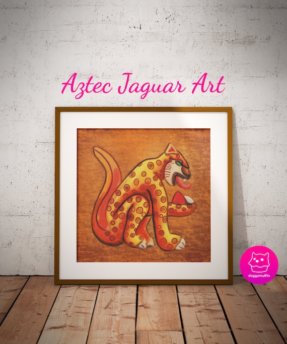 Animal Print Aztec Drawings