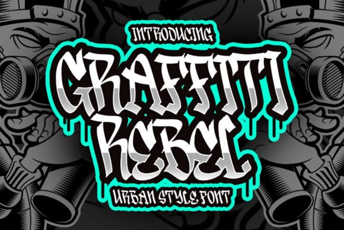 Urban Graffiti Font, Bold Script Font, Crafty Font, Groovy Font, Script ...