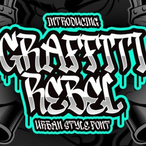 Urban Graffiti Font, Bold Script Font, Crafty Font, Groovy Font, Script ...