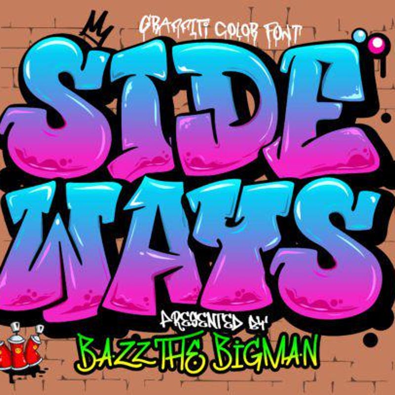 Airbrush Font - Etsy