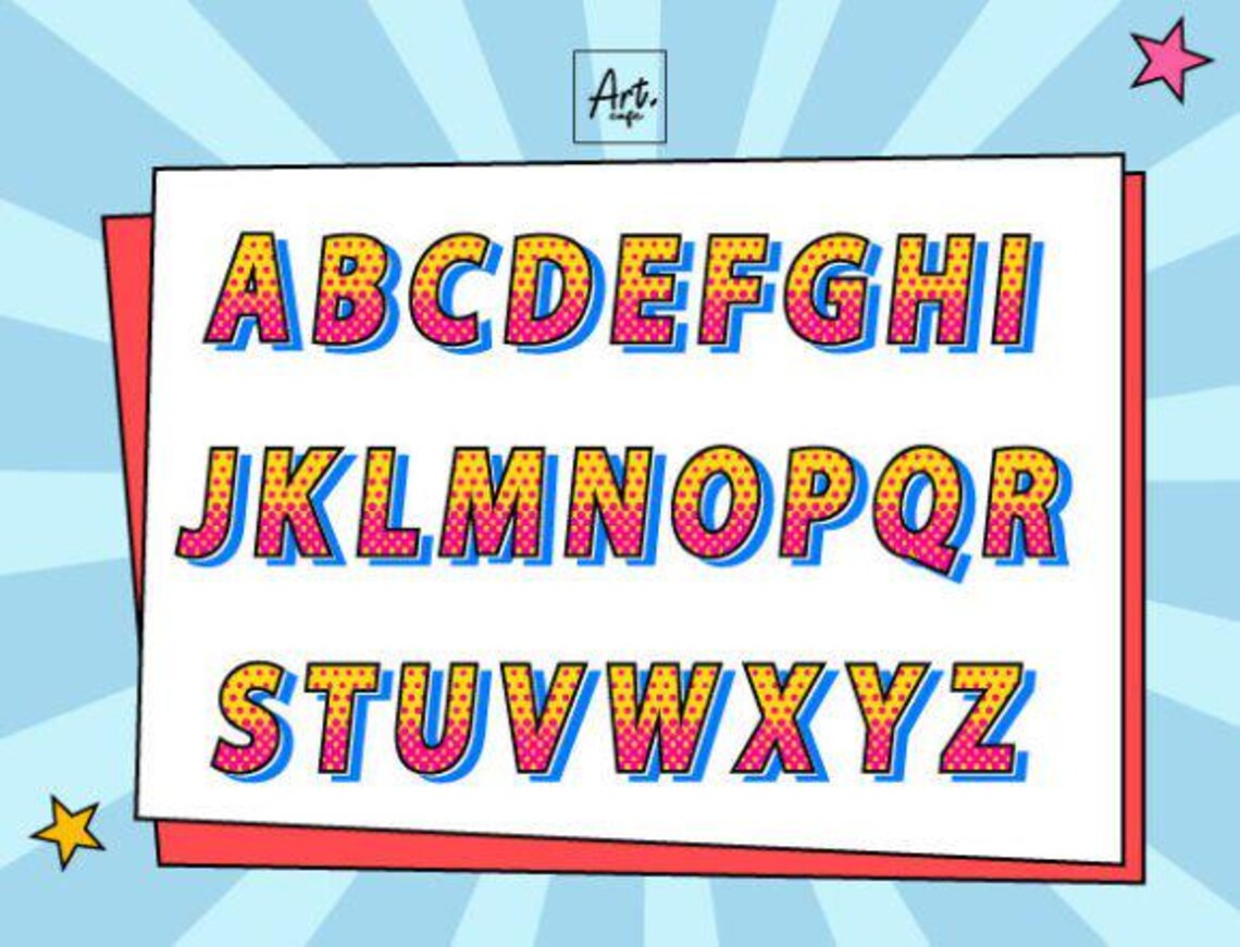 Comic Font, Bold Script Font, Crafty Font, Groovy Font, Script Font ...