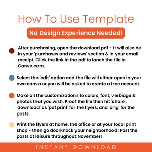 Colorful Thanksgiving Flyer & Social Media Post Pack, Real Estate Agent, Loan Officer Fall ...