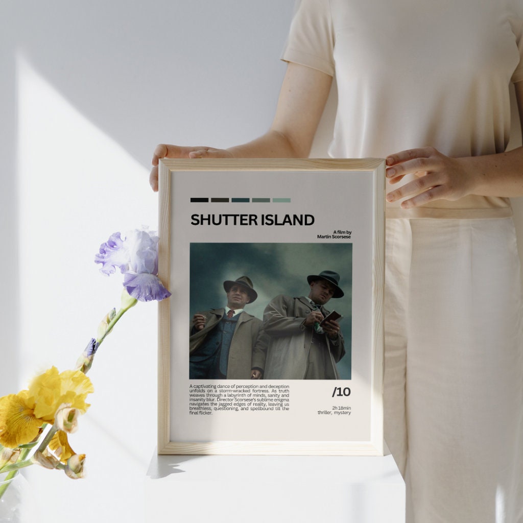 Shutter Island Digital Poster - Etsy