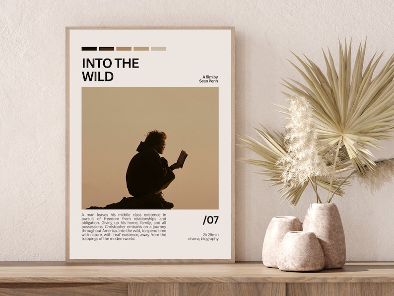 Into the Wild Digital Poster - Etsy