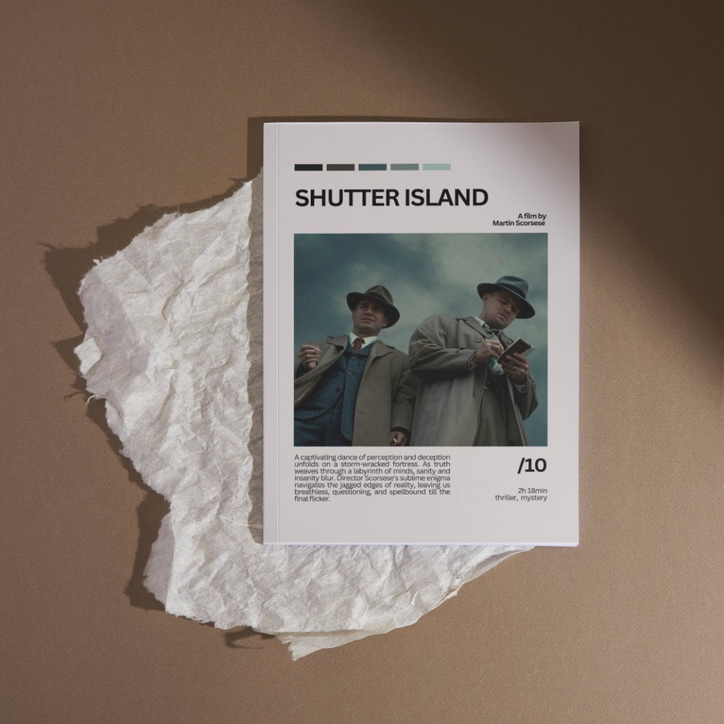 Shutter Island Digital Poster - Etsy