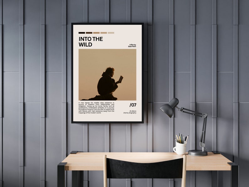Into the Wild Digital Poster - Etsy