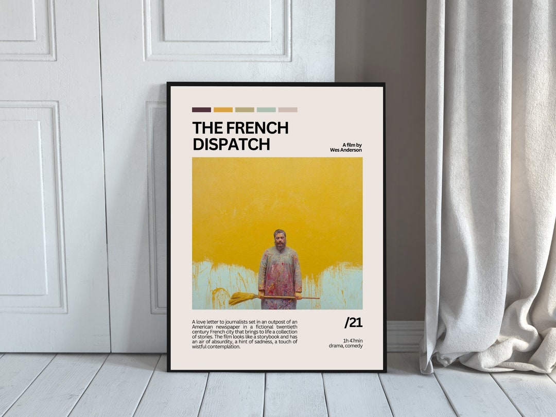 The French Dispatch Digital Poster - Etsy
