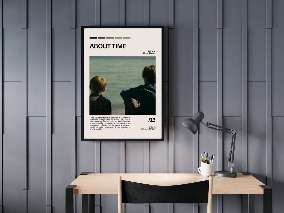 About Time Digital Poster - Etsy