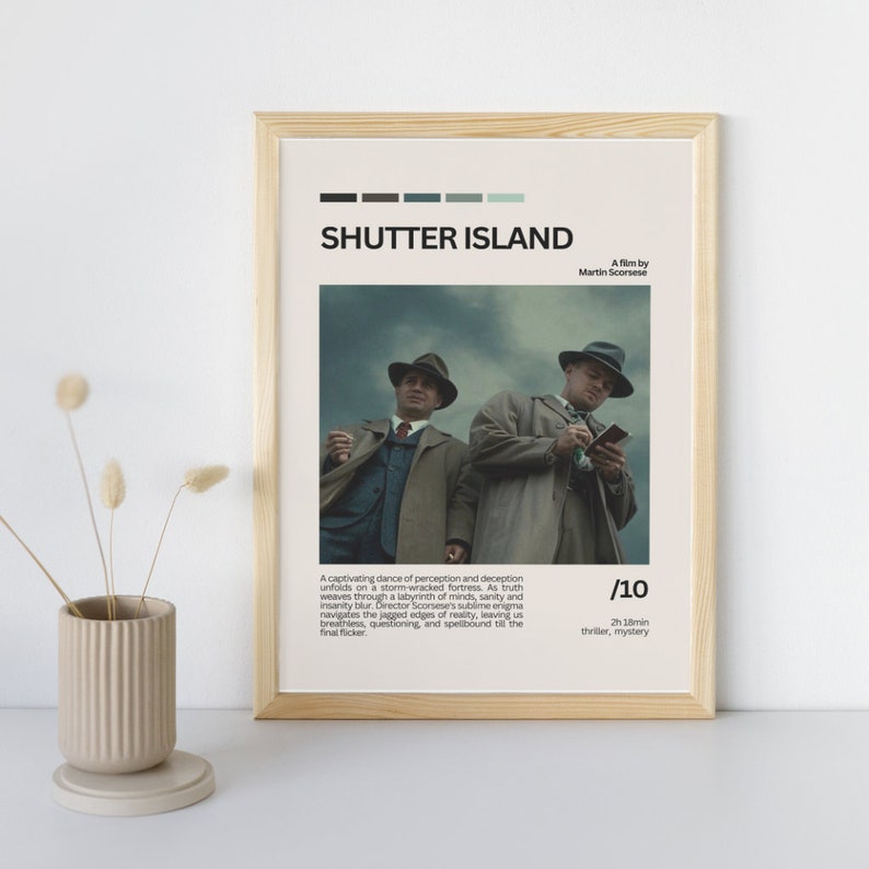 Shutter Island Digital Poster - Etsy