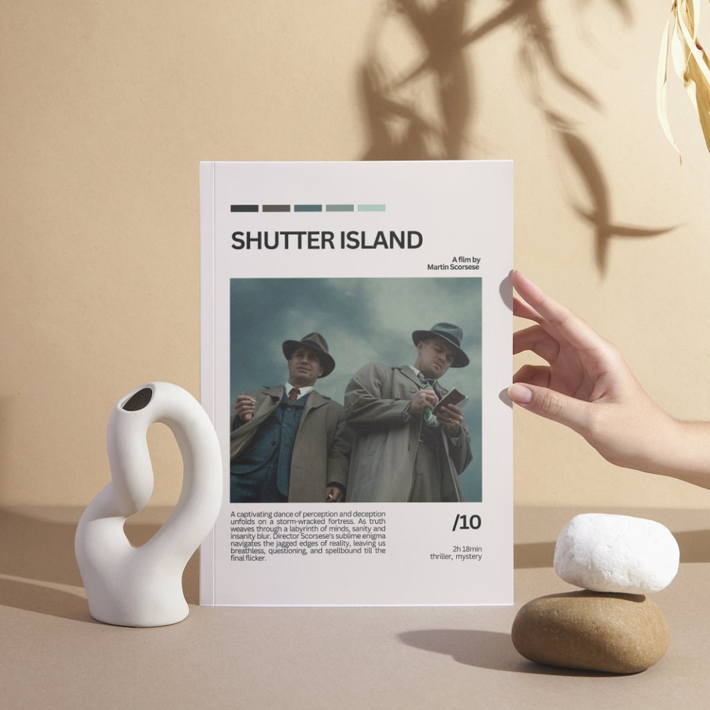 Shutter Island Digital Poster - Etsy