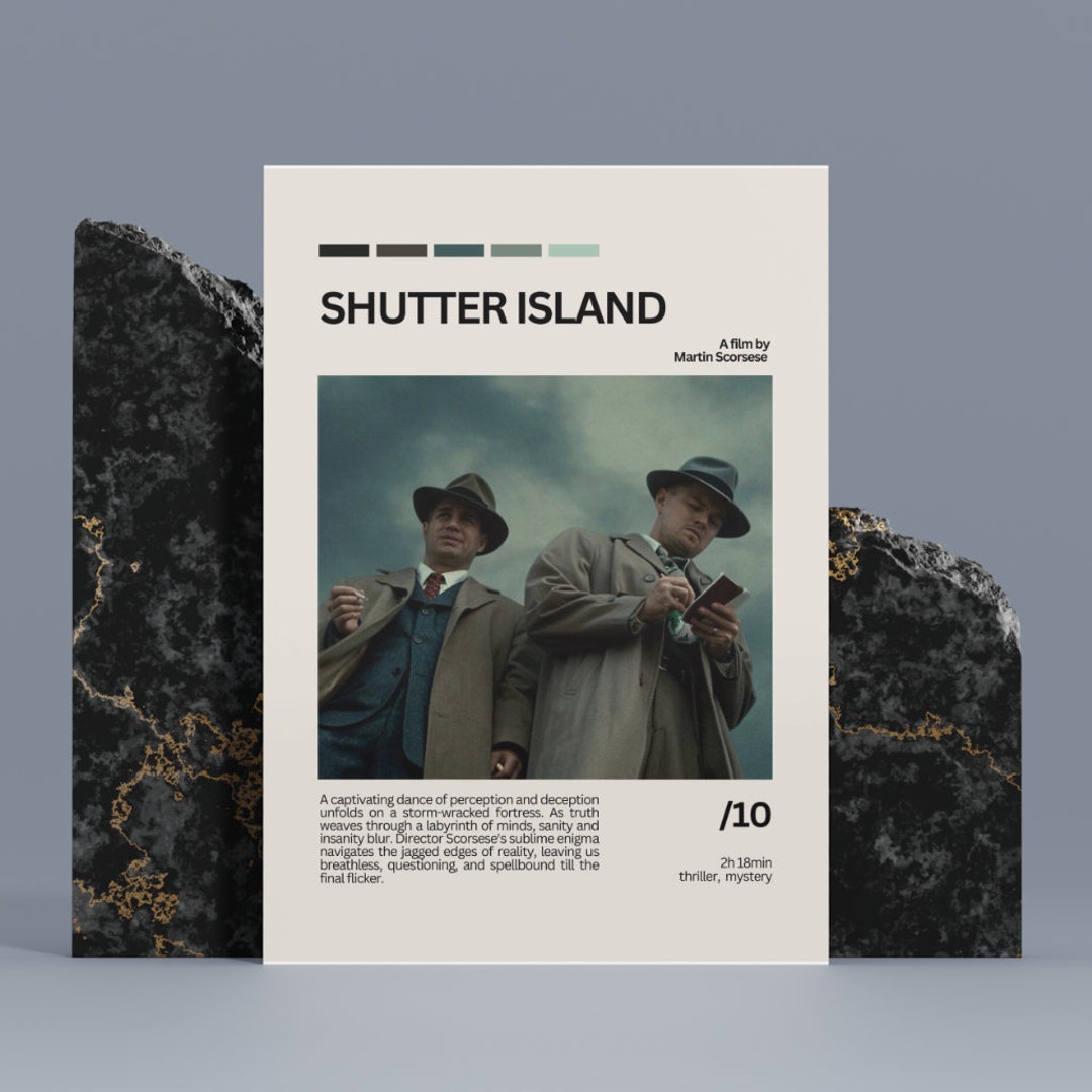 Shutter Island Digital Poster - Etsy