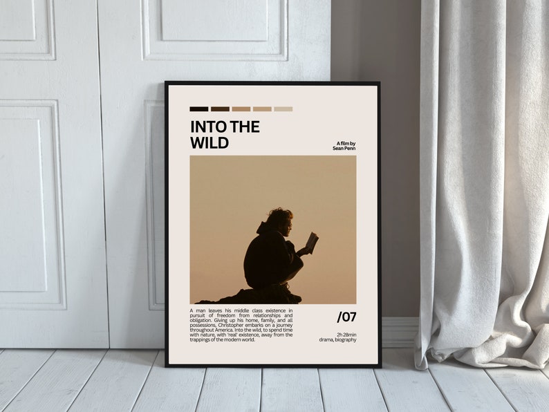 Into the Wild Digital Poster - Etsy