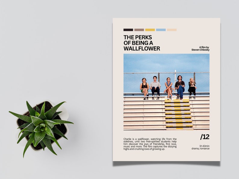The Perks of Being A Wallflower Digital Poster - Etsy