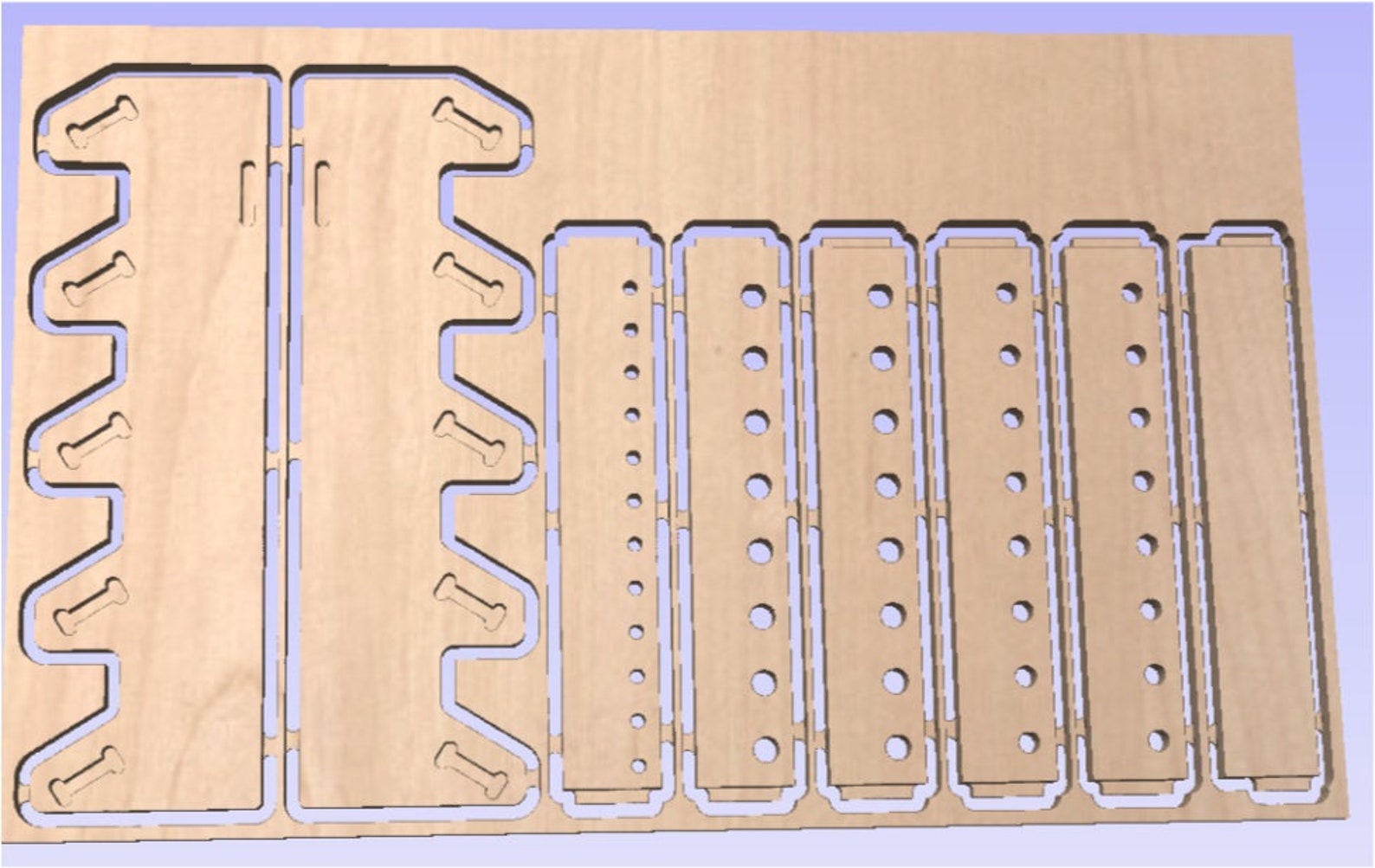 Rack It Stadium Seating for Your Tools - Etsy