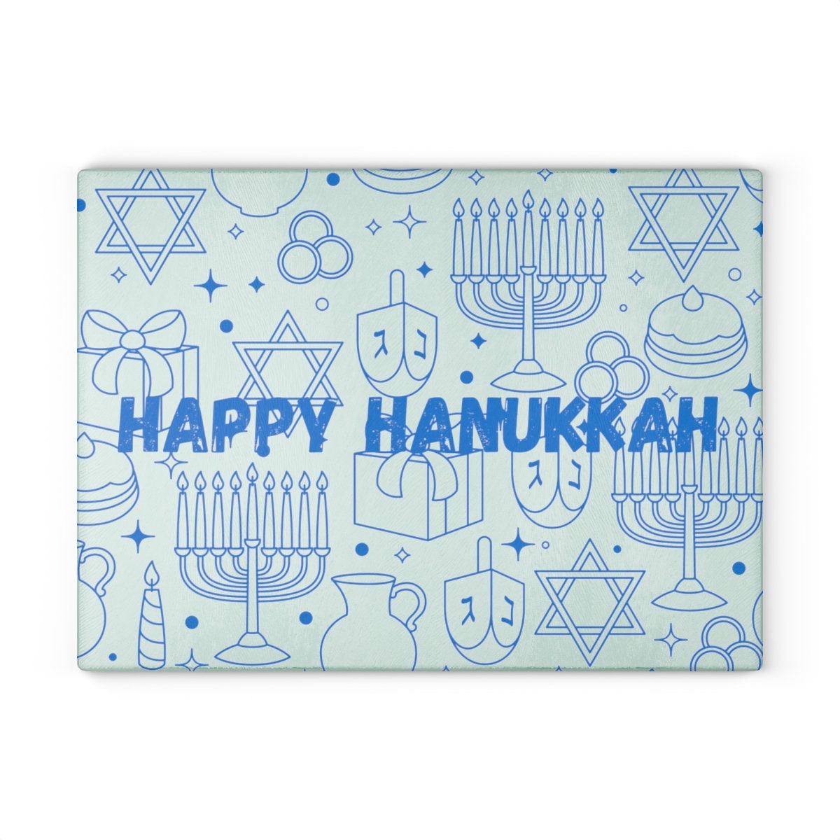 Menorah Trays for Hanukkah Gift Hanukkah Drip Trays Chanukah Pattern ...
