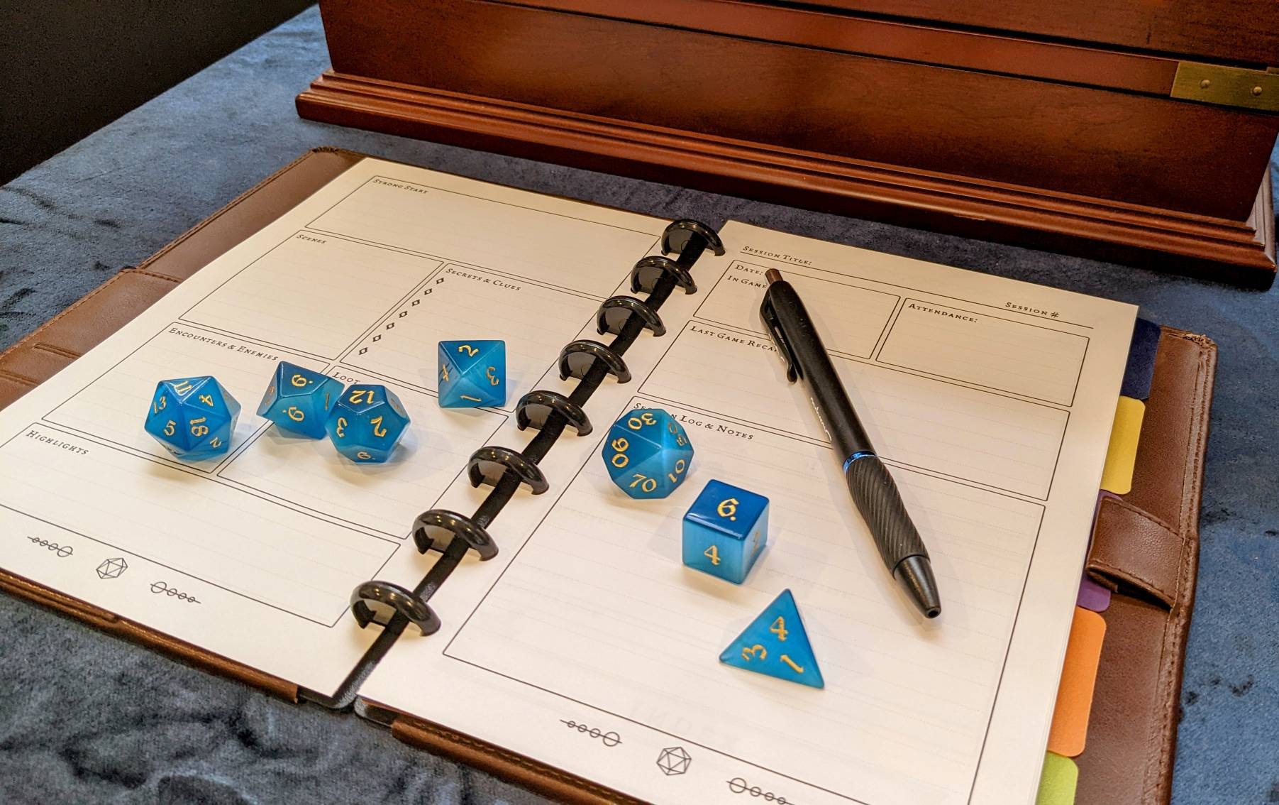 Session Planner and Journal - (game Master Prep for D&D and Other Rpgs ...