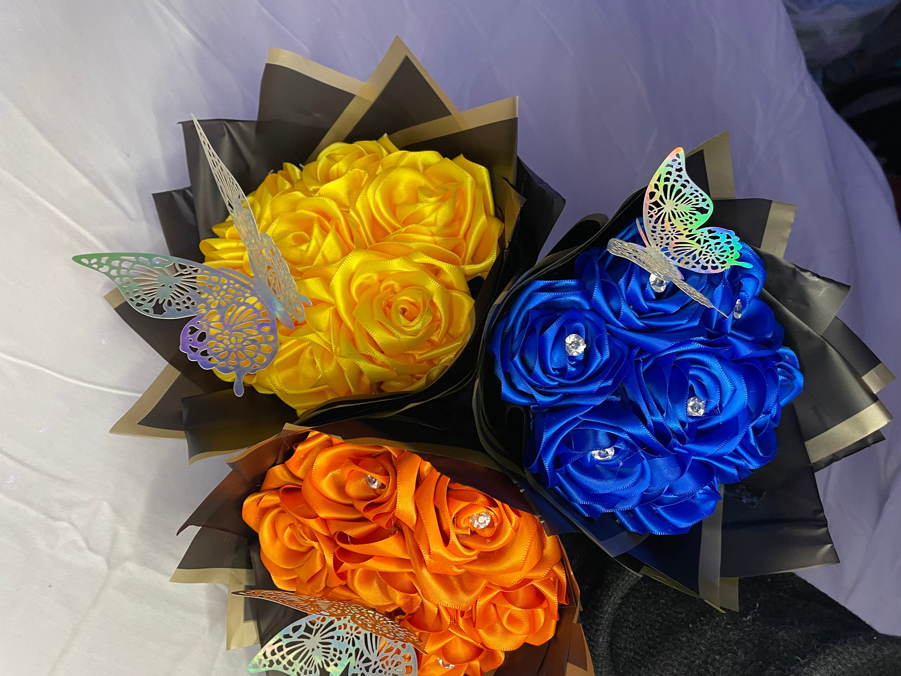 7 Eternal Rose Flower Bouquets - Etsy