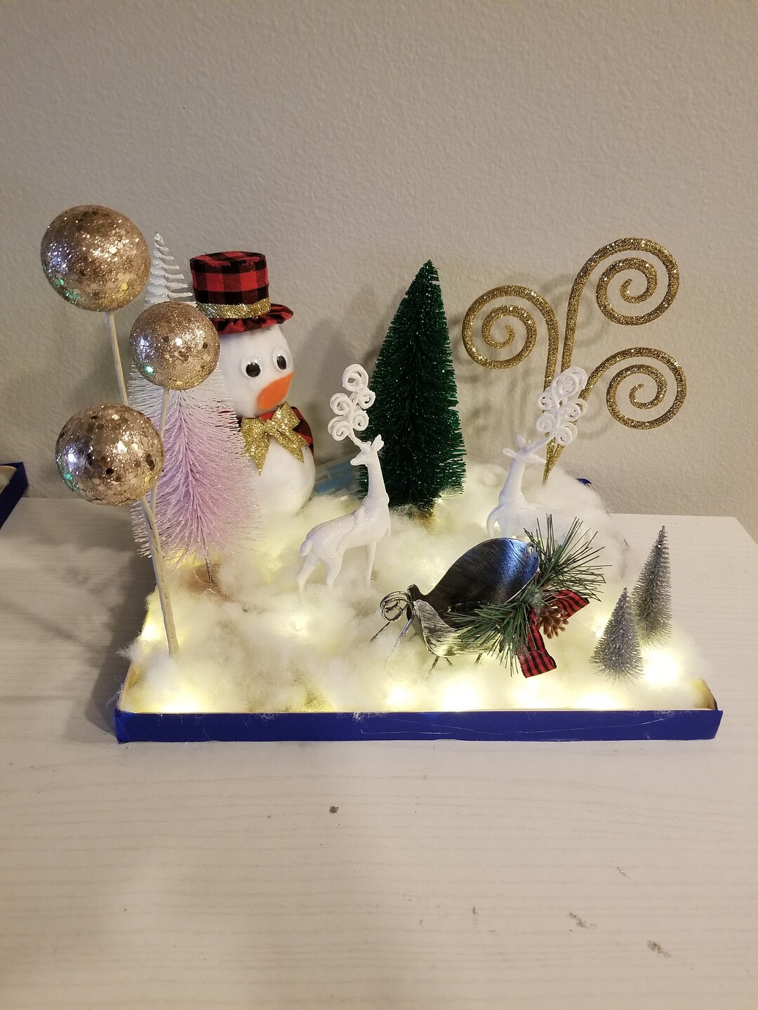 Miniature Christmas Scenes - Etsy