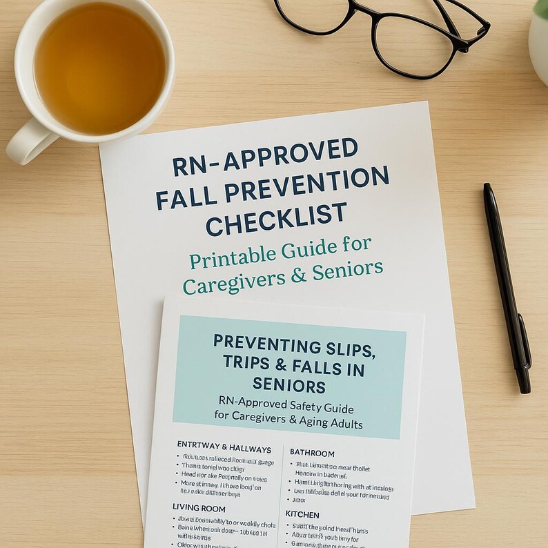 Fall Prevention Toolkit for Seniors | Rn-approved Home Safety Bundle ...