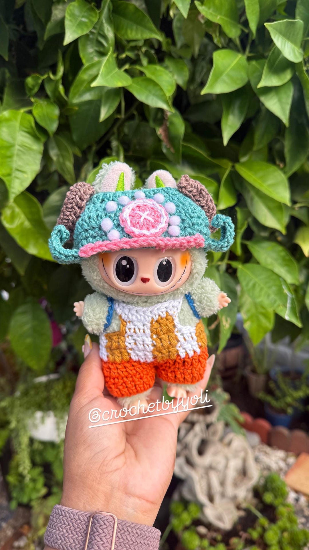 Chopper One Piece Crochet Labubu Outfit - Etsy UK