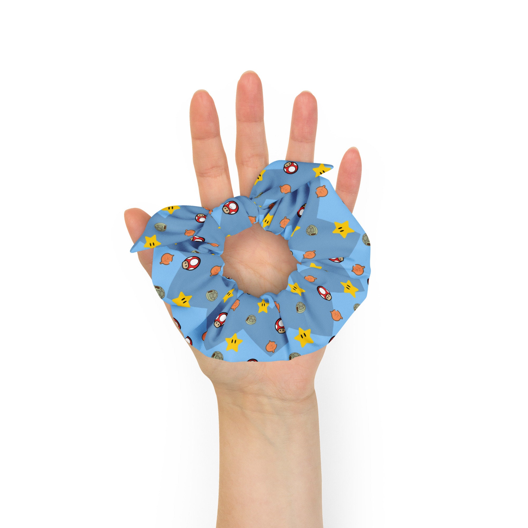 Super Mario Bros Icons | NINTENDO | Hair Scrunchie - Etsy