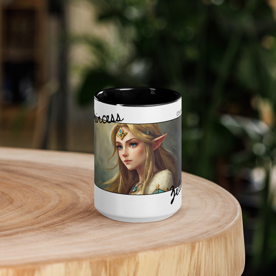 Princess Zelda Signature | NINTENDO | Mug With Color Inside - Etsy