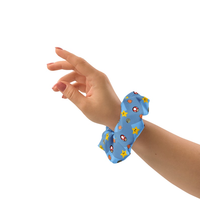 Super Mario Bros Icons | NINTENDO | Hair Scrunchie - Etsy