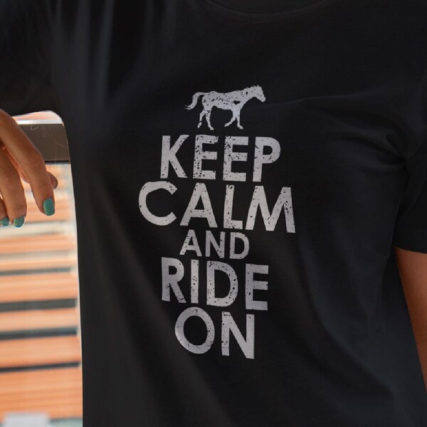 Keep Calm Ride On - Etsy