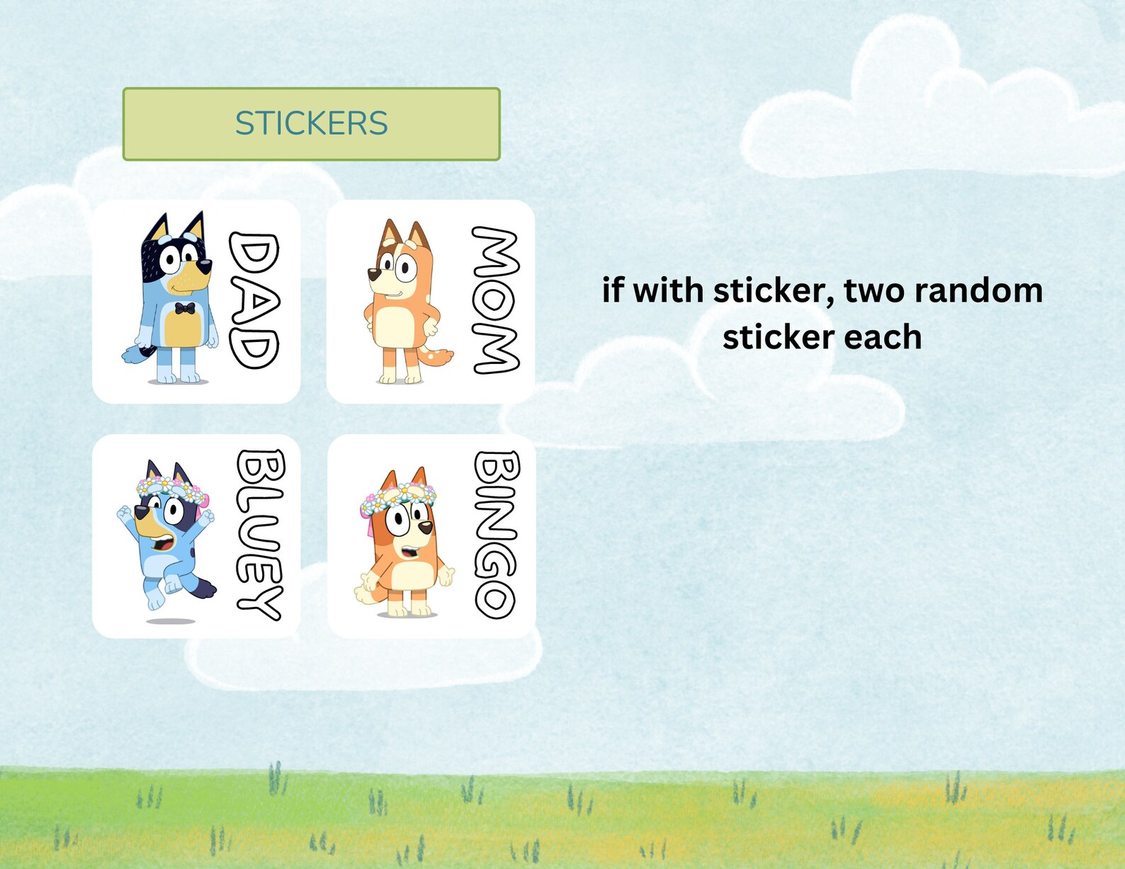 Bluey Mini Coloring Sheets/book, Personalized Coloring Sheets, Birthday ...