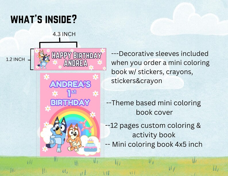 Choose Your Theme Party Favor Coloring Packets (any Theme) and RUSH ...