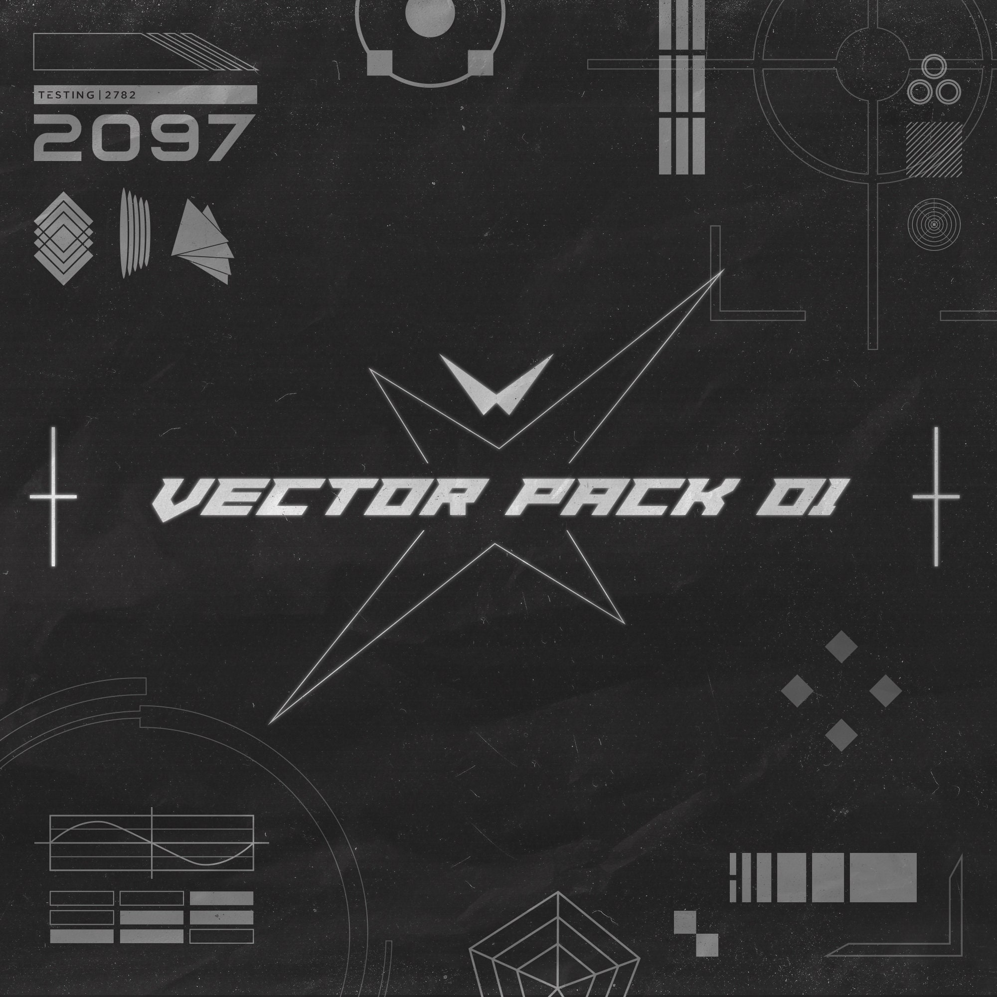 Cyber Aesthetic Vector Icons (40+ Assets for Logos, Apparel, Graphic ...