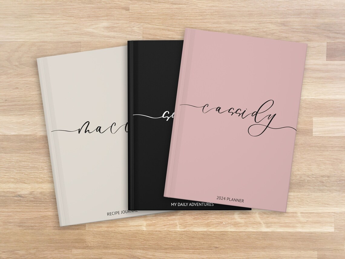 Personalized Journal Lined Notebook Hard Cover Custom Journal ...