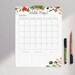 Monthly Planner Printable PDF - Undated 12 Months Monthly Planner ...