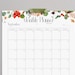 Monthly Planner Printable PDF - Undated 12 Months Monthly Planner ...
