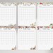 Monthly Planner Printable PDF - Undated 12 Months Monthly Planner ...