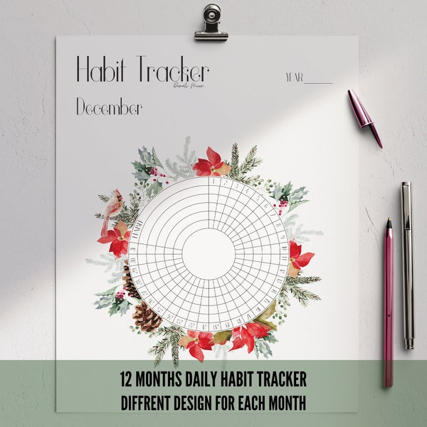 Circle Tracker - Etsy