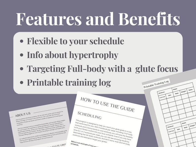 Full Body Glute Guide - Etsy