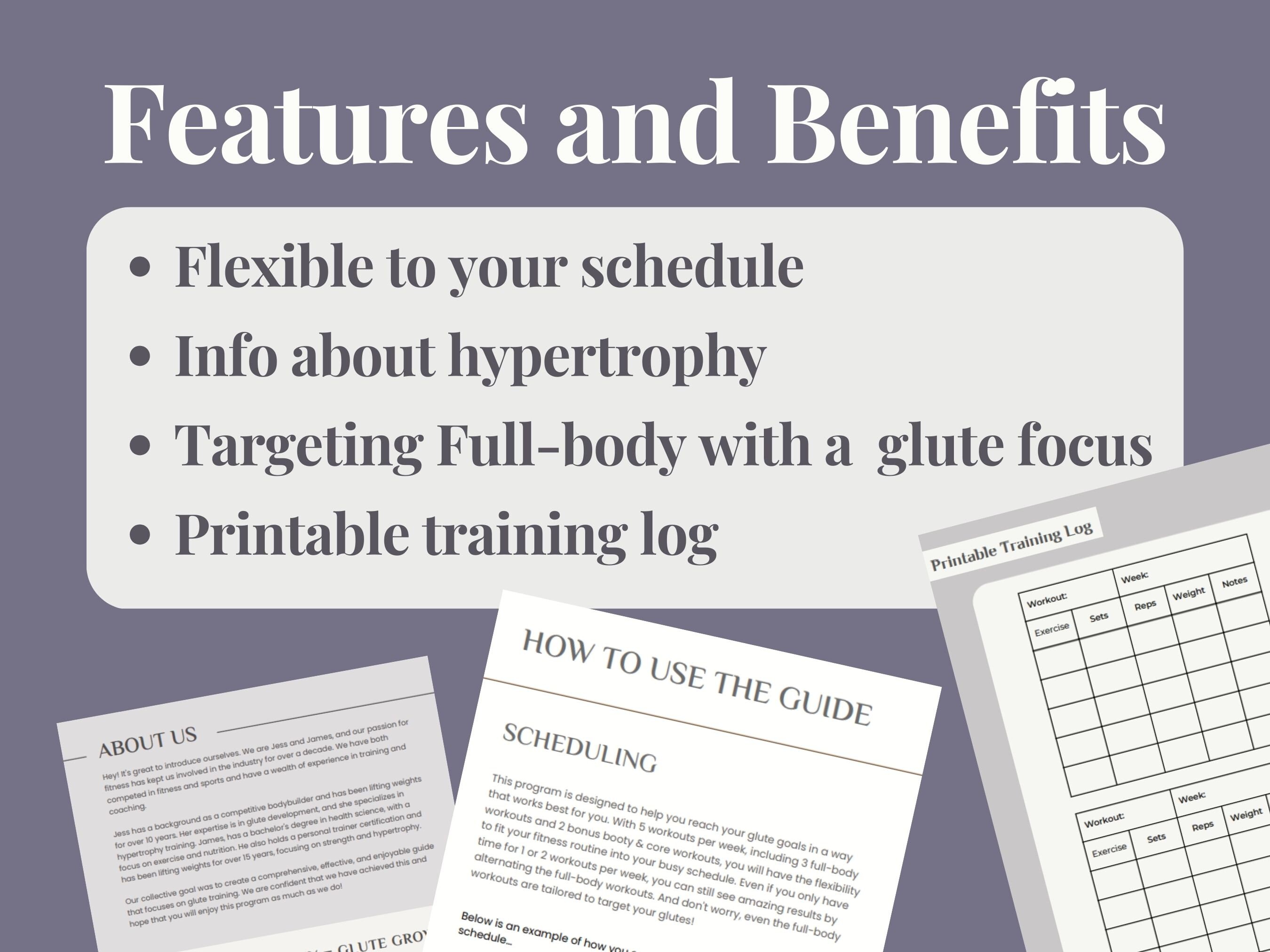 Full Body Glute Guide - Etsy