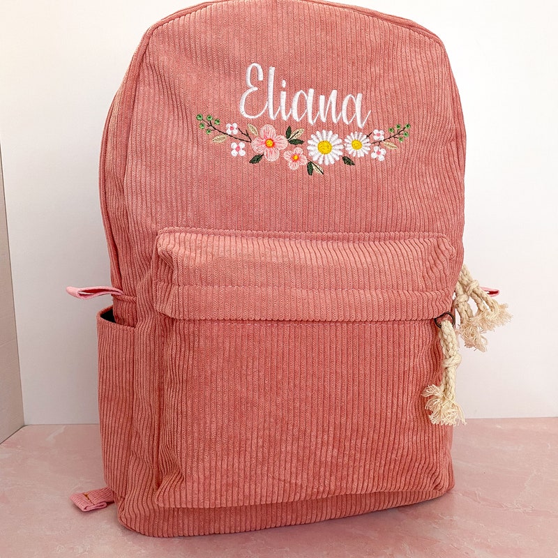 Floral Backpack - Etsy