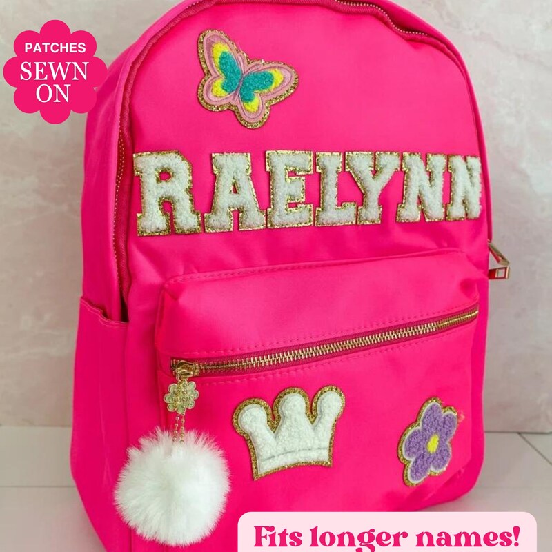 Nylon Girls Backpack - Etsy