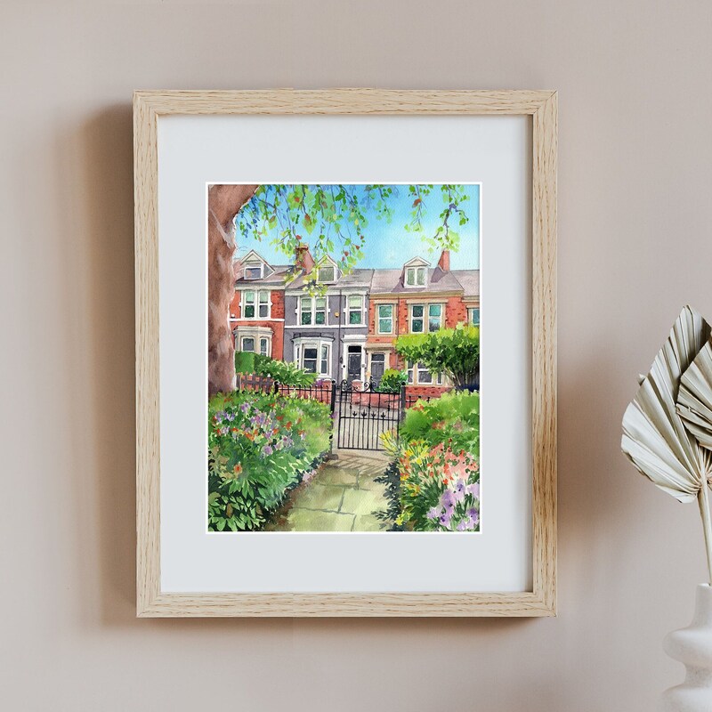 Custom House Portrait - Etsy
