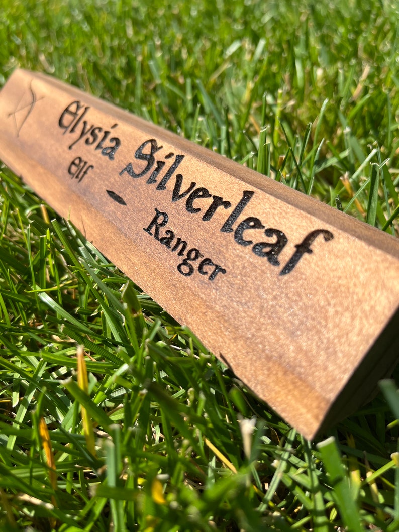 Nameplate for Dnd Characters - Etsy