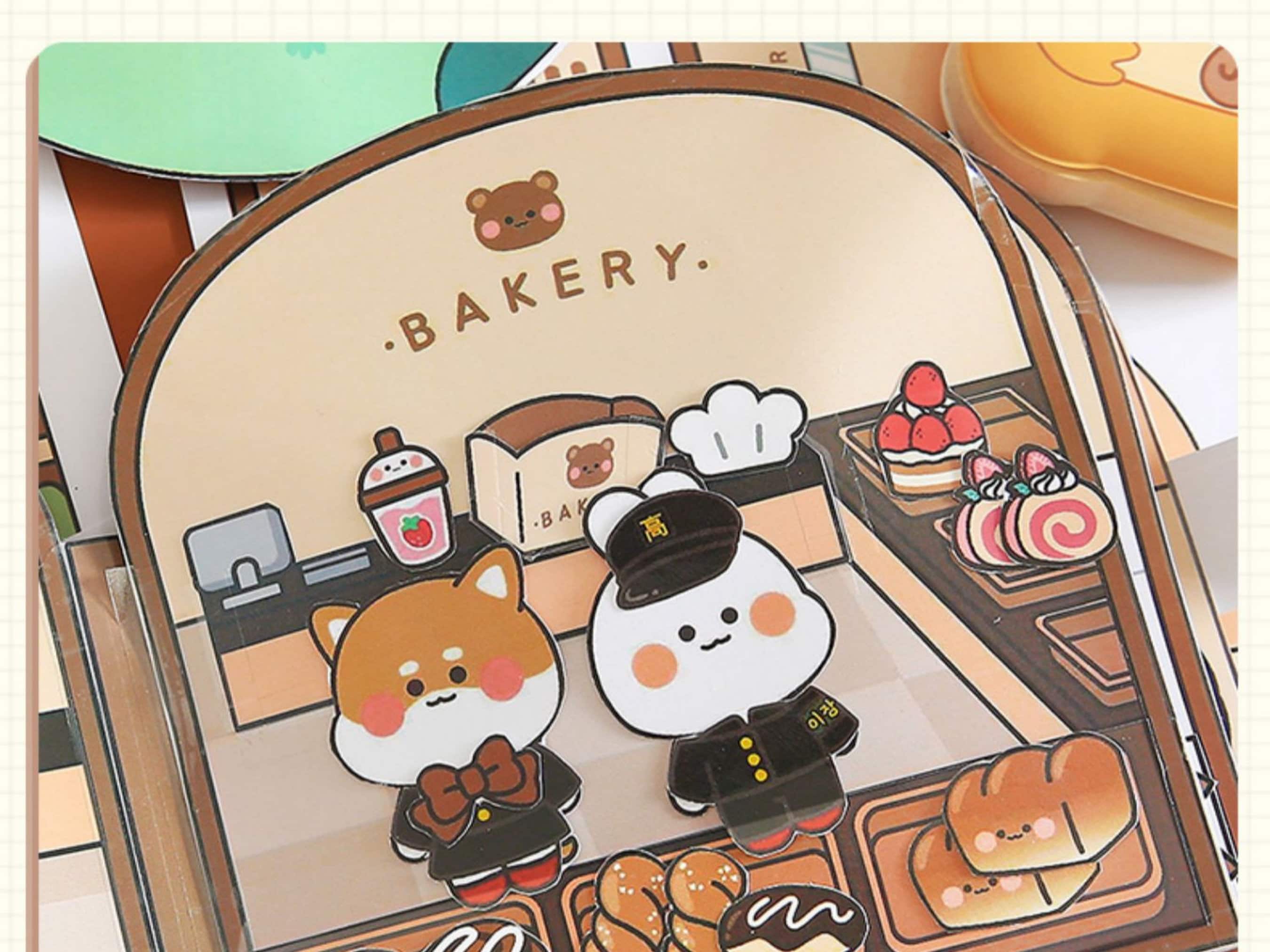 Quiet Book Bakery-themed Cute Busy Book Cute Scenes Baby Learning ...