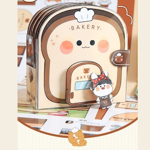 Quiet Book Bakery-themed Cute Busy Book Cute Scenes Baby Learning ...