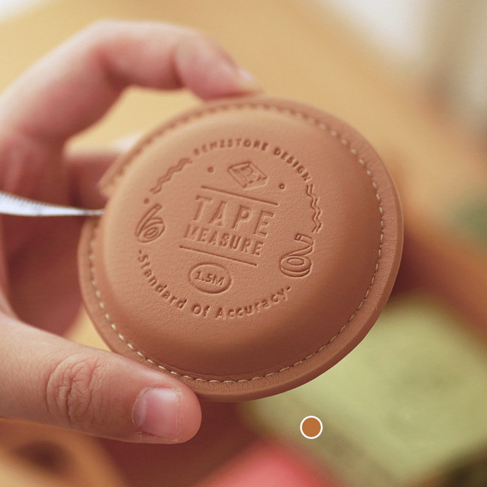 Leather Measuring Tape Round | Soft Tape Measure Dual Measurement for ...