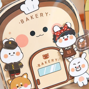 Quiet Book Bakery-themed Cute Busy Book Cute Scenes Baby Learning ...
