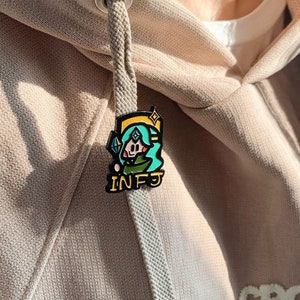 Complete Set of 16 MBTI Personality Type Pins Collectible Educational ...